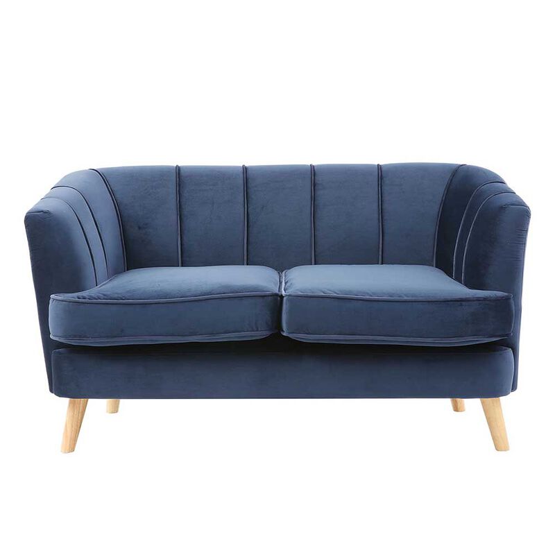 Sofá Favatex Charning 2 Cuerpos Azul | Abc