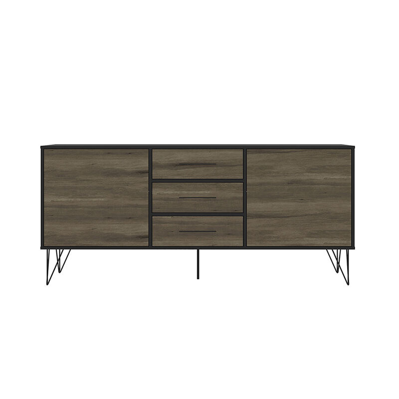 Mesa de Arrimo Favatex Quito 2 Puertas 3 Cajones | Abc