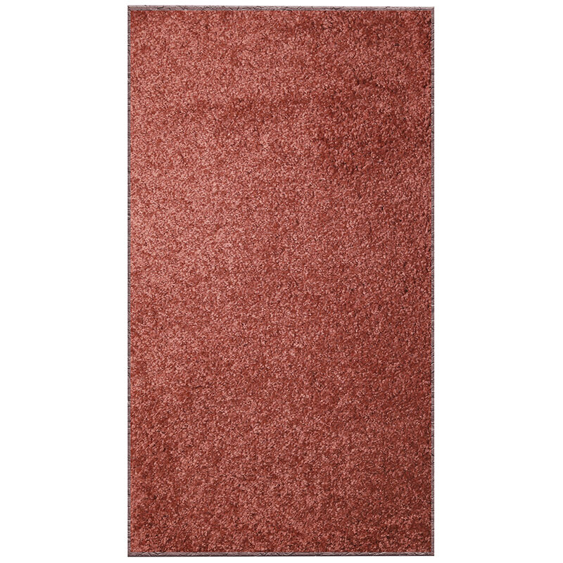 Alfombra Doral Shaggy 180 x 133 cm Terracota | Abc