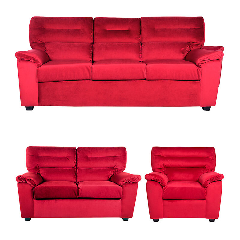 Juego de Living Ruby 3-2-1 | Abc