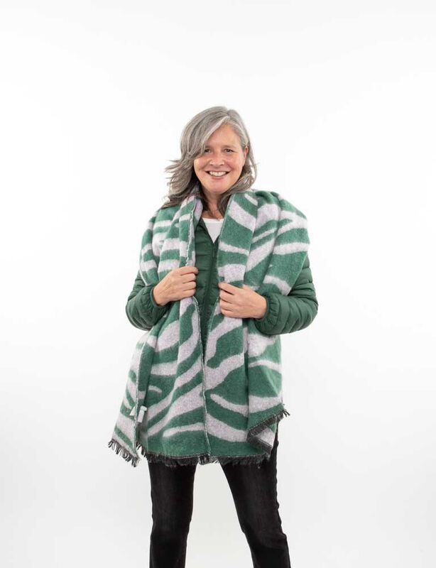 Bufanda Verde Mujer Bside | Abc