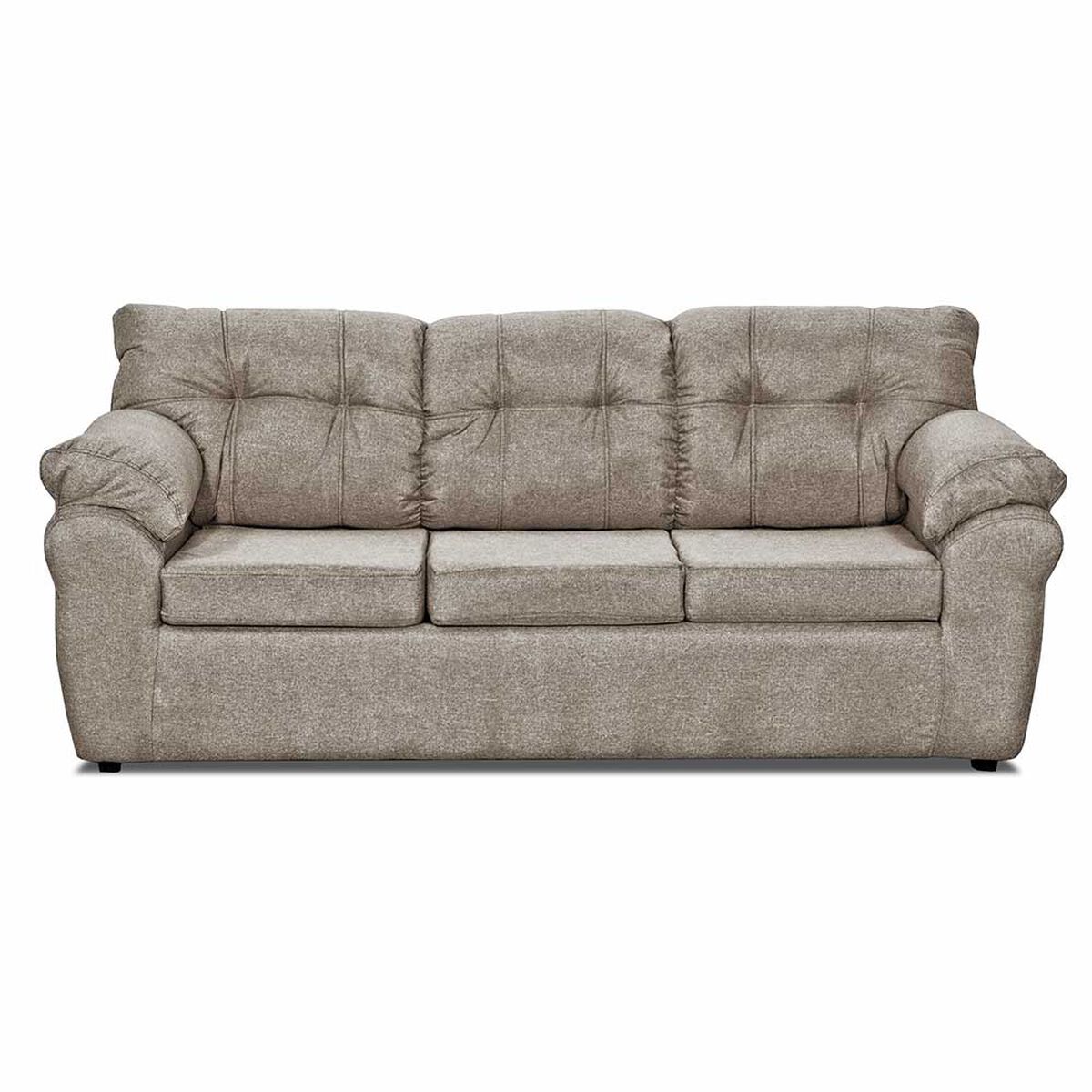Juego de Living Deco Outlet Polonia Sofá 3 Cuerpos + Sillón 2 Cuerpos Beige | Abc