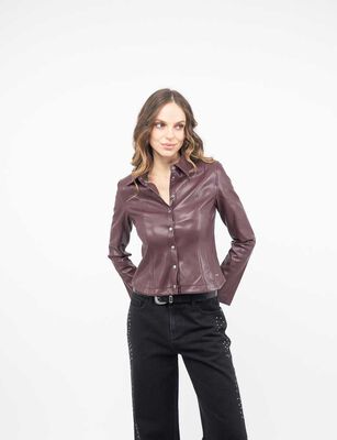 Chaqueta Ecocuero Mujer Soviet Cafe, Negro 38V7Sbl951