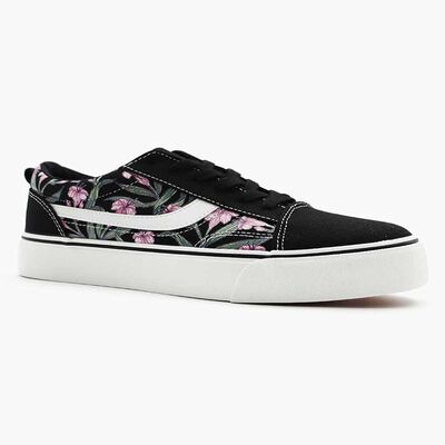 Zapatilla Urbana Mujer Icono Multicolor, Negro Mv7Izsdvan