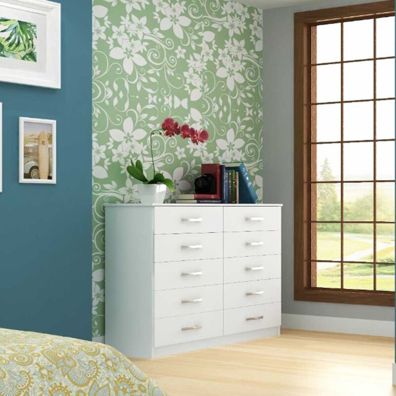 Cómoda Exit CP0101 Blanco 10 Cajones | Abc