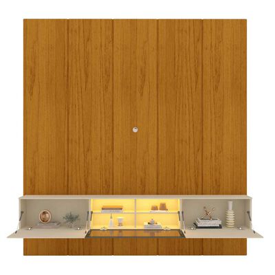 Home Decocasa Realce Luminare Hasta 85"" Natural Off White