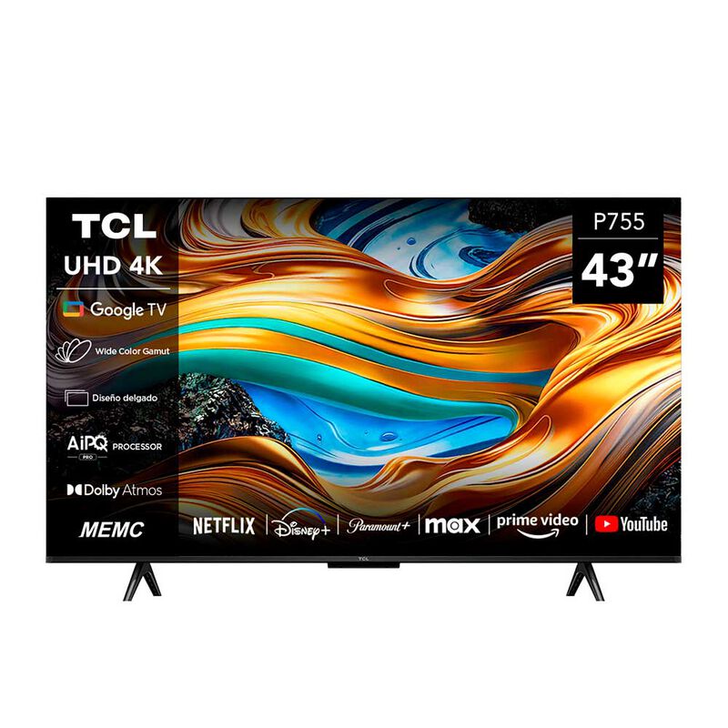 LED 43" TCL P755 Smart TV 4K UHD | Abc
