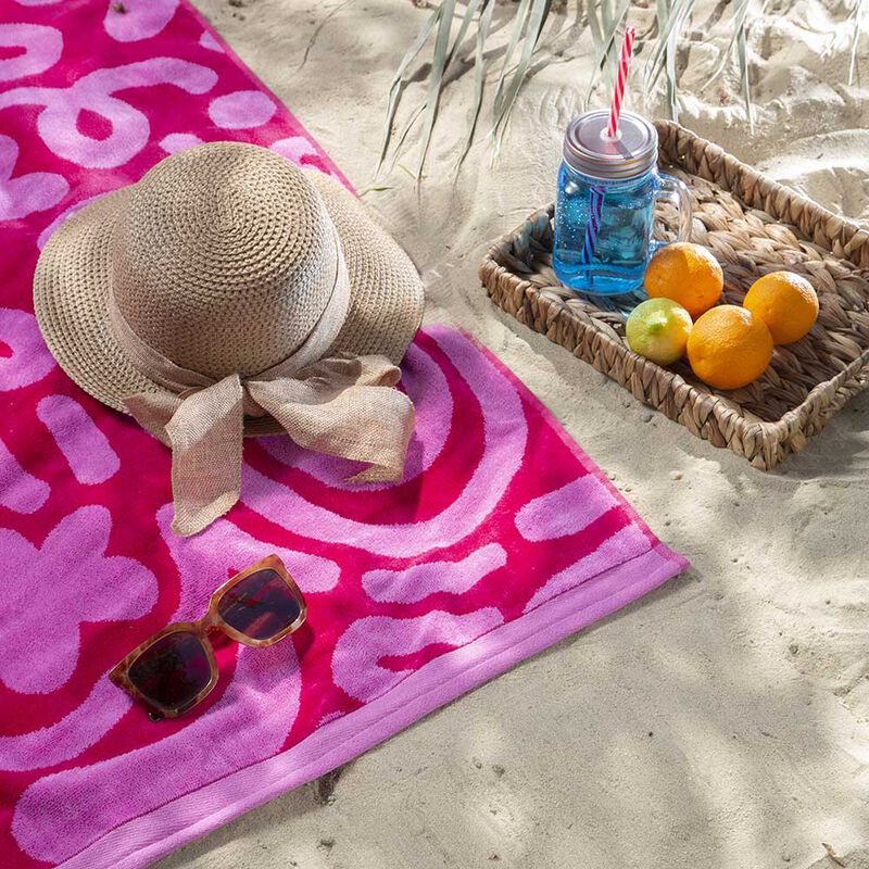 Toalla de Playa Jacquard Casanova Lola 86 x 160 cm | Abc