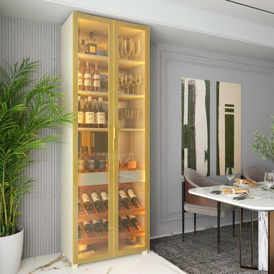 Vitrina Decocasa Prisma Off White