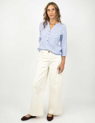 Jeans Mujer Portman Club Beige, Cafe 18V7Pjn160