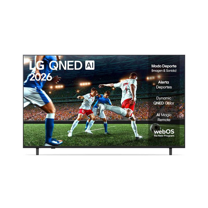 Smart TV QNED 50 pulgadas LG 4K Ultra HD WebOS 50QNED73ASA.AWH | Abc