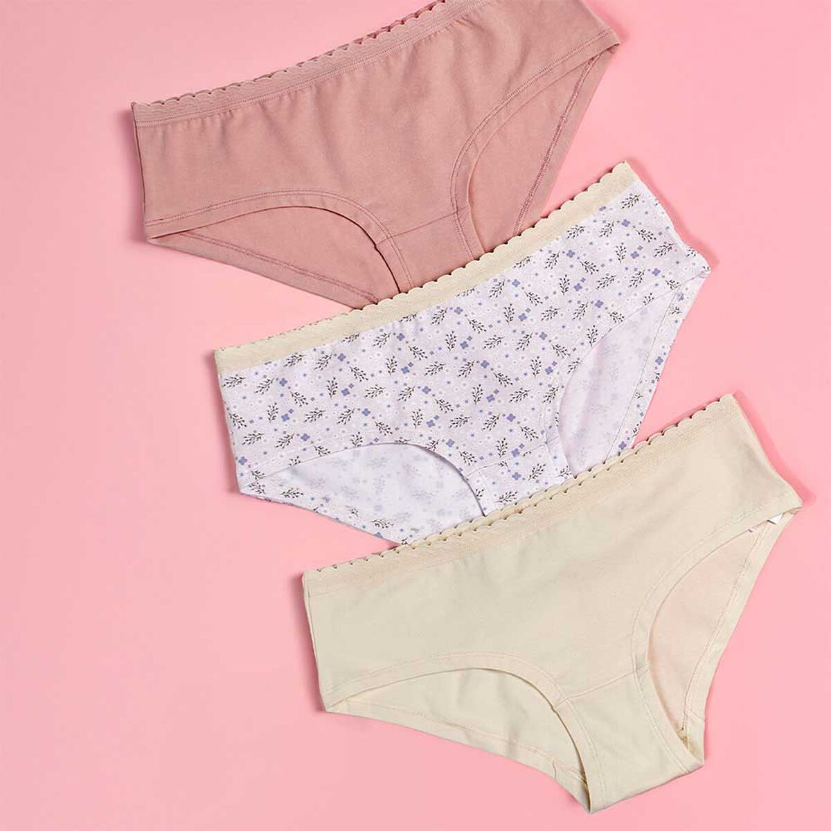 Pack 3 Unidades Calzón Pantaleta Mujer Intime | Abc