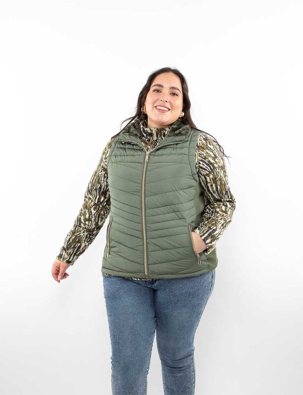Parka Larga Sin Mangas Mujer Extralindas | Abc