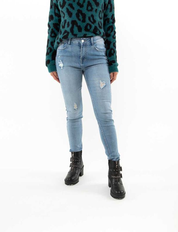 Jeans Skinny Push Up Mujer Fiorucci | Abc