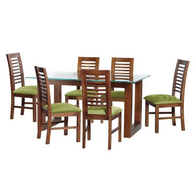 Juego De Comedor Latam Home Pamplona Girona 6 Sillas Velvet