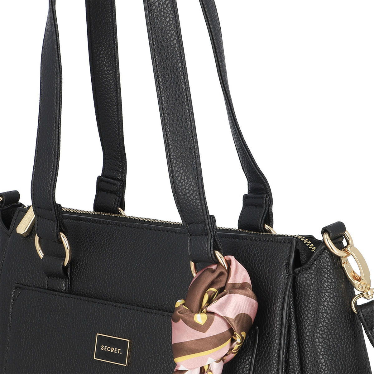 Cartera de hombro Secret Riga FW25 L Negro | Abc