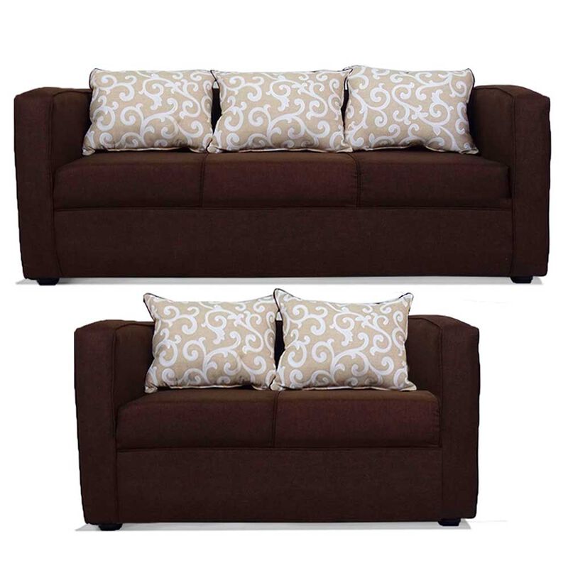 Juego de Living Elegant Detail Indiana Sofá 3 Cuerpos + Sofá 2 Cuerpos ...