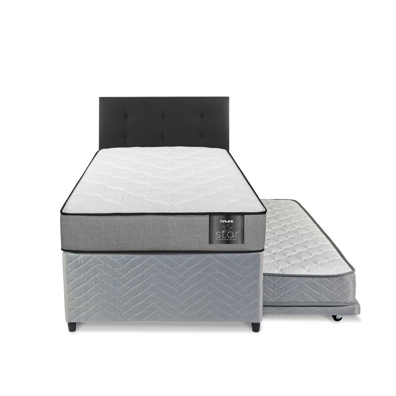 Divan Flex 1 Plaza Star + 1 Respaldo | Abc