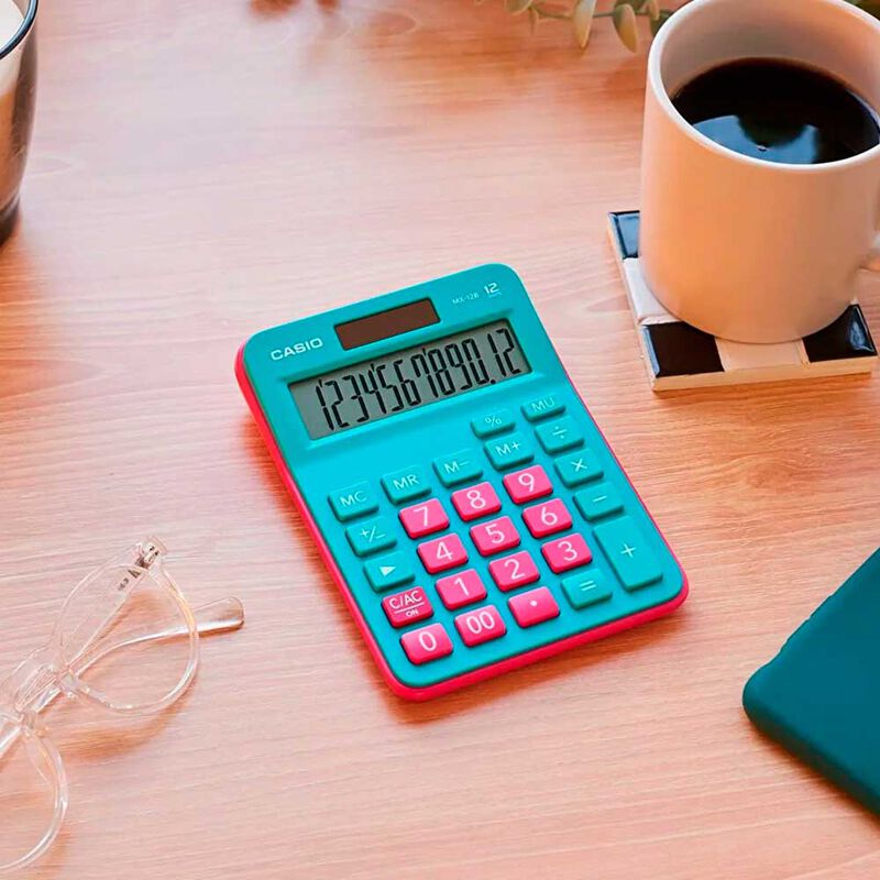 Calculadora de Escritorio Casio MX-12B-GNRD | Abc