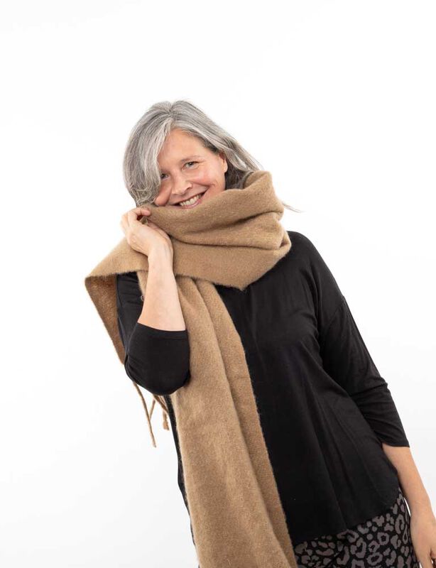 Bufanda Camel Mujer Bside | Abc