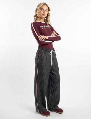 Pantalón Mujer Icono Gris 38V7Ipa153