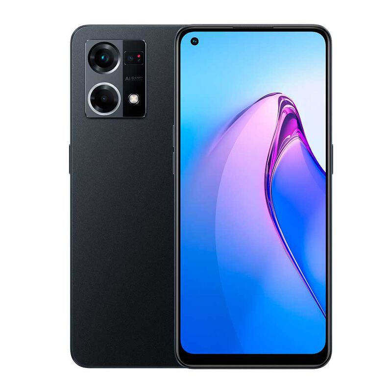 Celular Oppo Reno 7 256GB 6,43" Cosmic Black Liberado | Abc