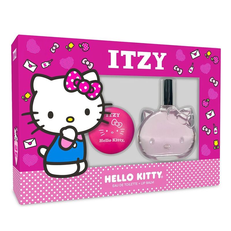 Set Perfume Itzy Hello Kitty 50 ml + Lip Balm | Abc