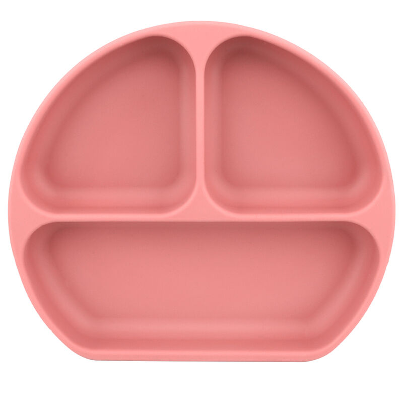 Plato Con Divisiones Rojo Infanti | Abc