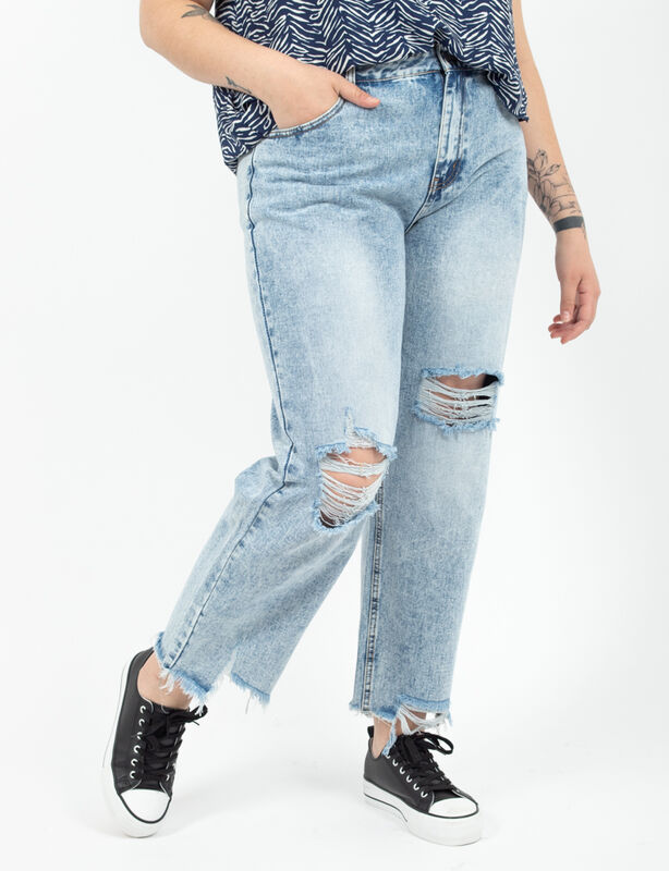 Jeans Mom Mujer Extralindas | Abc