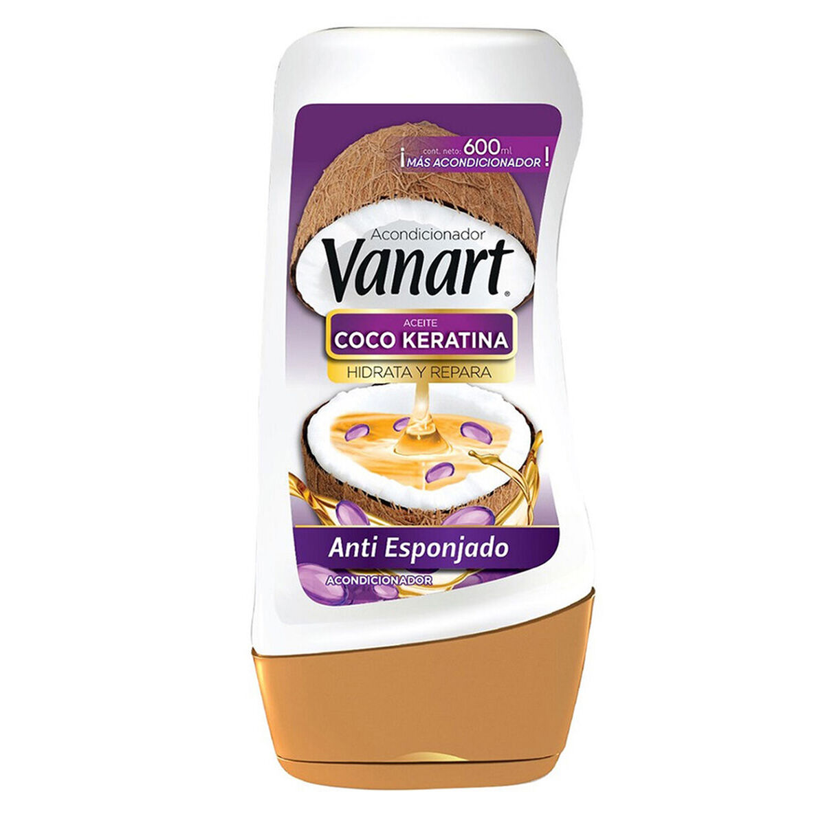 Vanart Acondicionador Anti Esponjado 600 ml | Abc