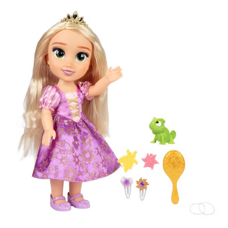 Muñeca Musical Rapuncel y Pascal Princess | Abc