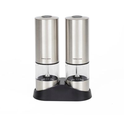 Salero Pimentero Recargable Simple Cook Power Spice