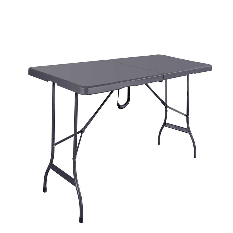 Mesa Plegable Rectangular Gris 180cm Northwest | Abc