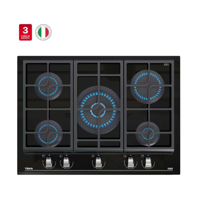 Encimera a Gas Teka GZC 75330 XBB 5 Quemadores | Abc