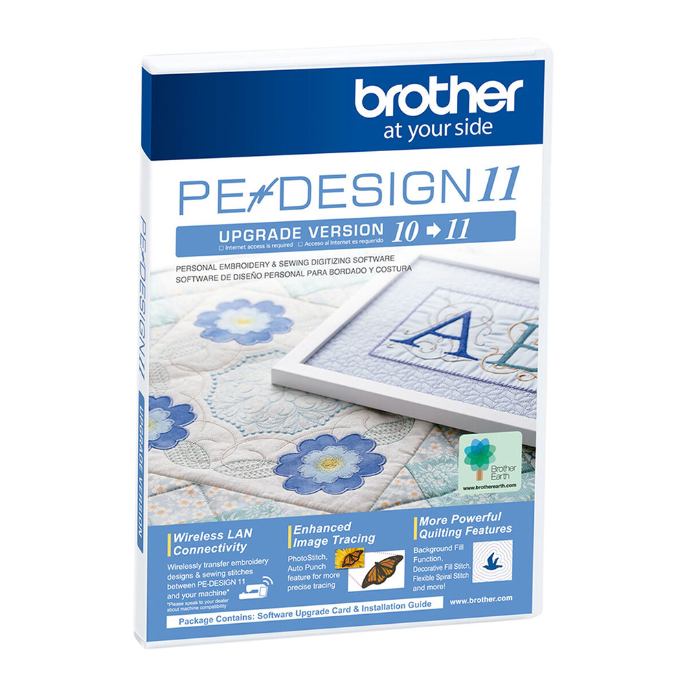 Software de Diseño Para Bordadoras Brother Pedesign 11 | Abc