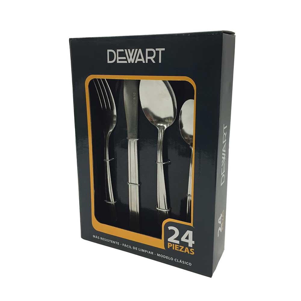 Juego de Cubiertos Dewart Box 24 Piezas | Abc