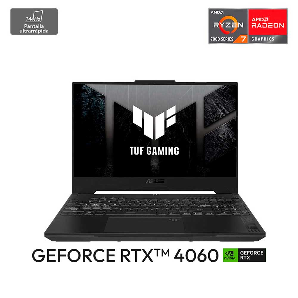 Notebook Gamer Asus TUF Gaming A15 FA507NVR-LP005W Ryzen 7 16GB 512GB ...