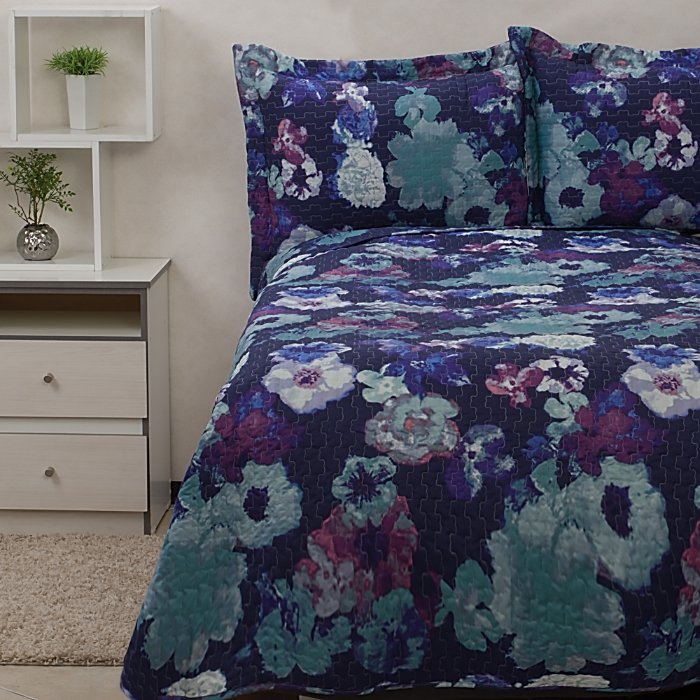 Cubrecama Estampado Alma King | Abc