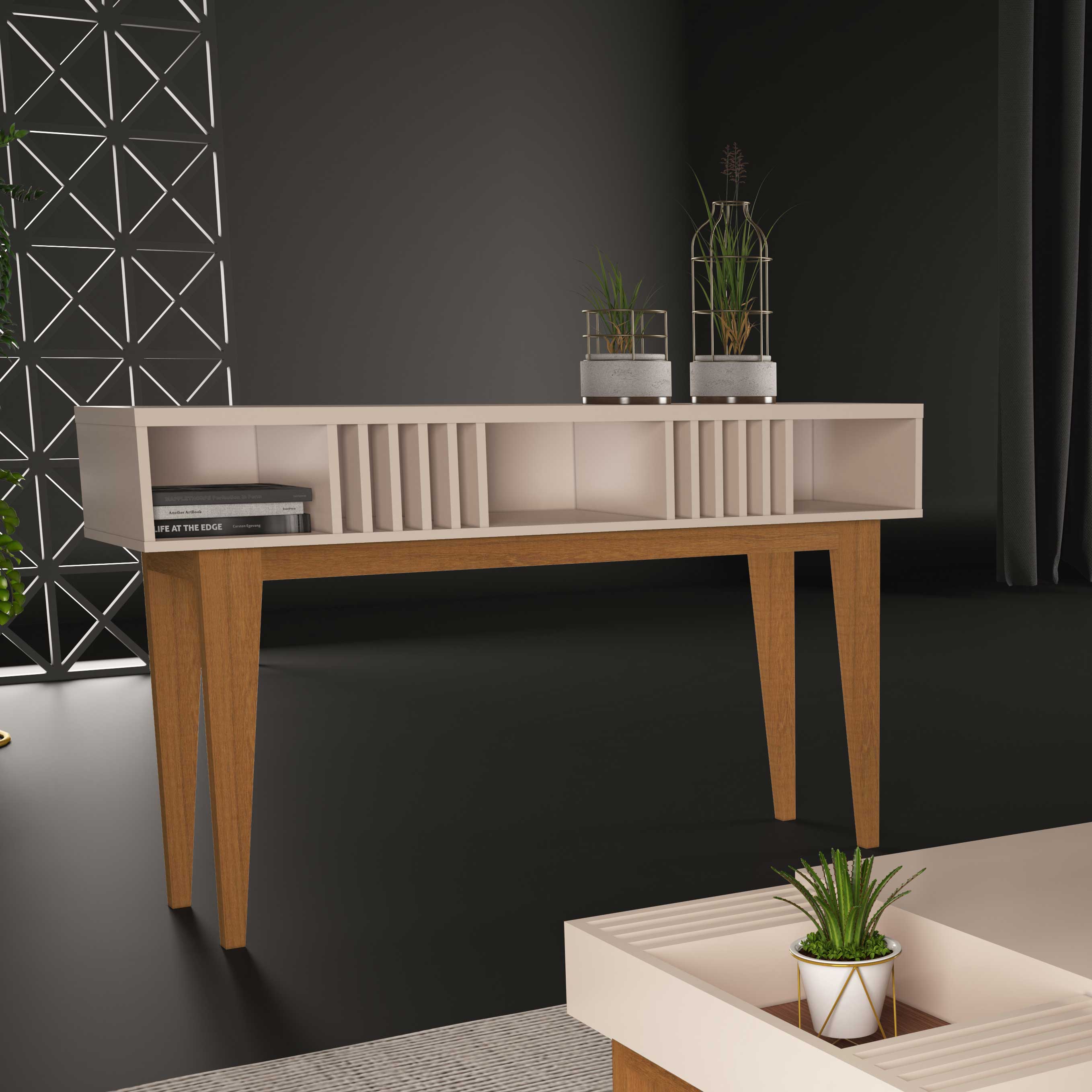 Mesa de Arrimo Exit Beni Preto | Abc