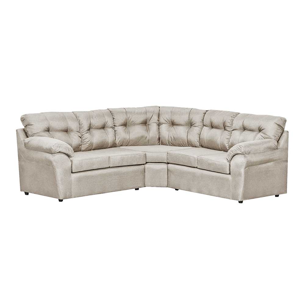Sofá Seccional Deco Outlet Polonia 5 Cuerpos Beige Claro | Abc