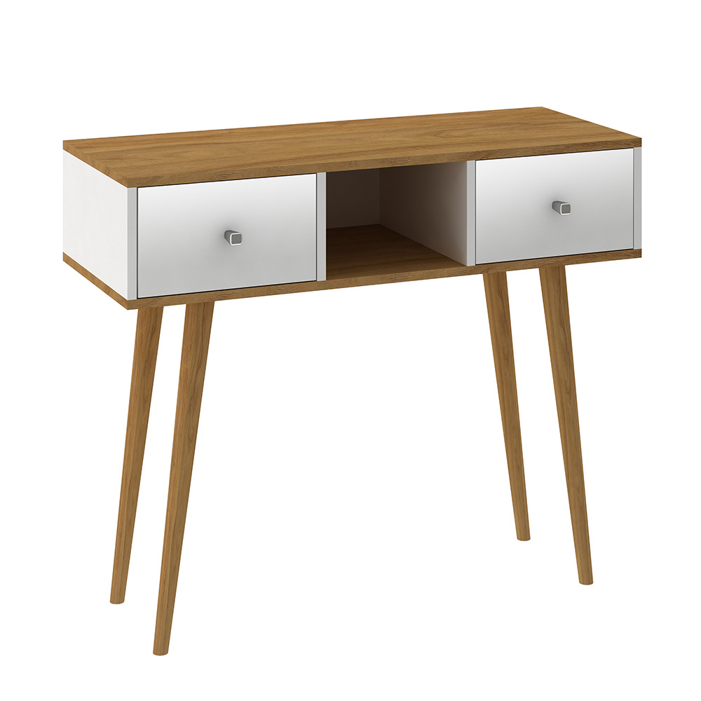 Mesa de Arrimo Jdo & Design Retro Blanco | Abc