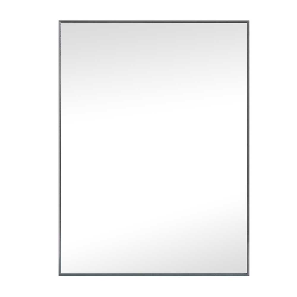Espejo Marco Aluminio Vgo para Colgar Rectangular 60 x 50 cm Grafito | Abc