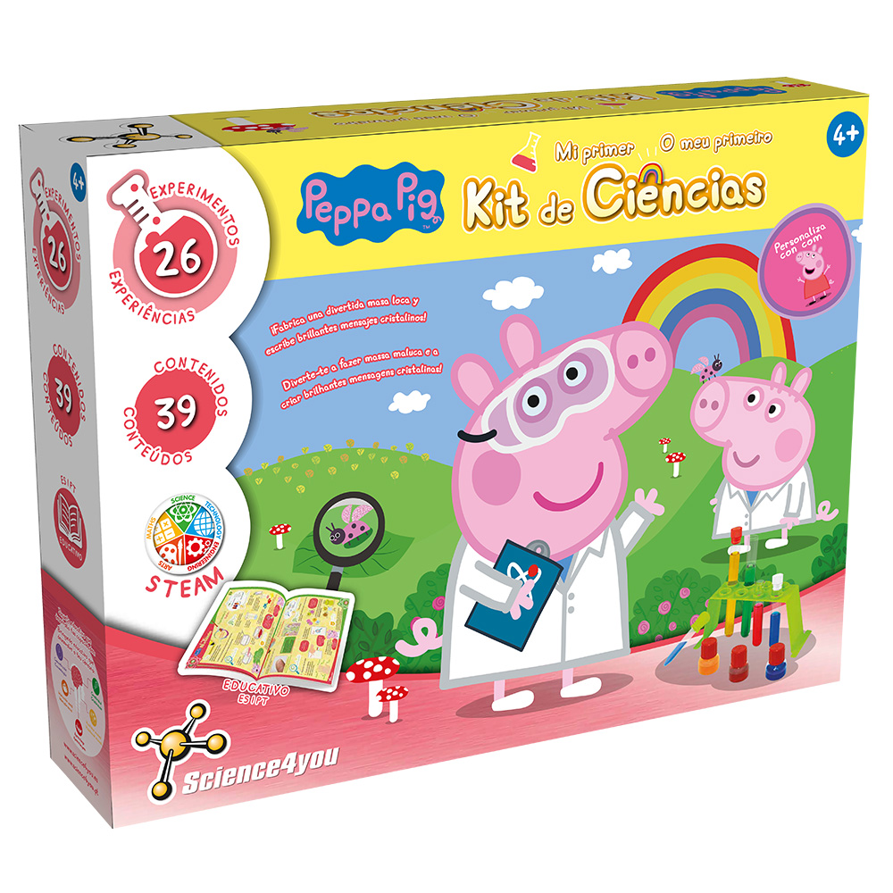 Peppa Pig Mi Primer Kit de Ciencias Science 4 You | Abc