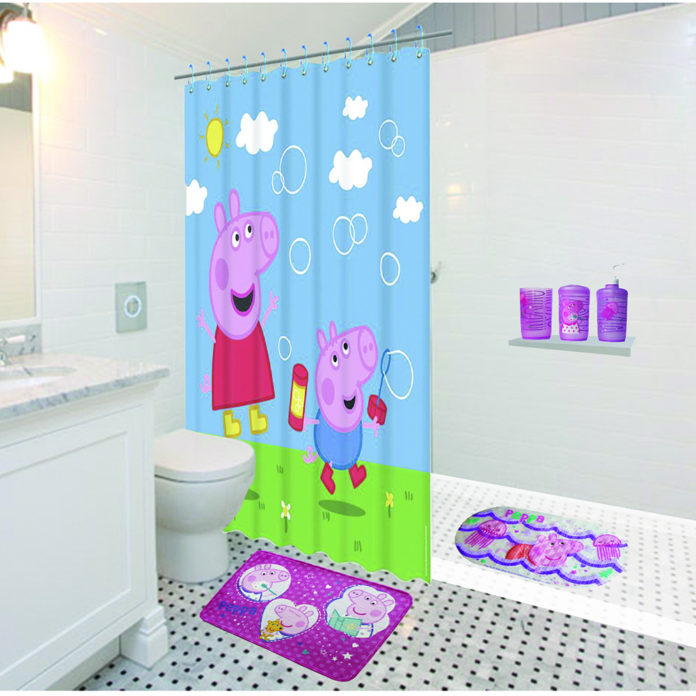 Conjunto de Baño 3 Piezas Peppa Pig y George | Abc