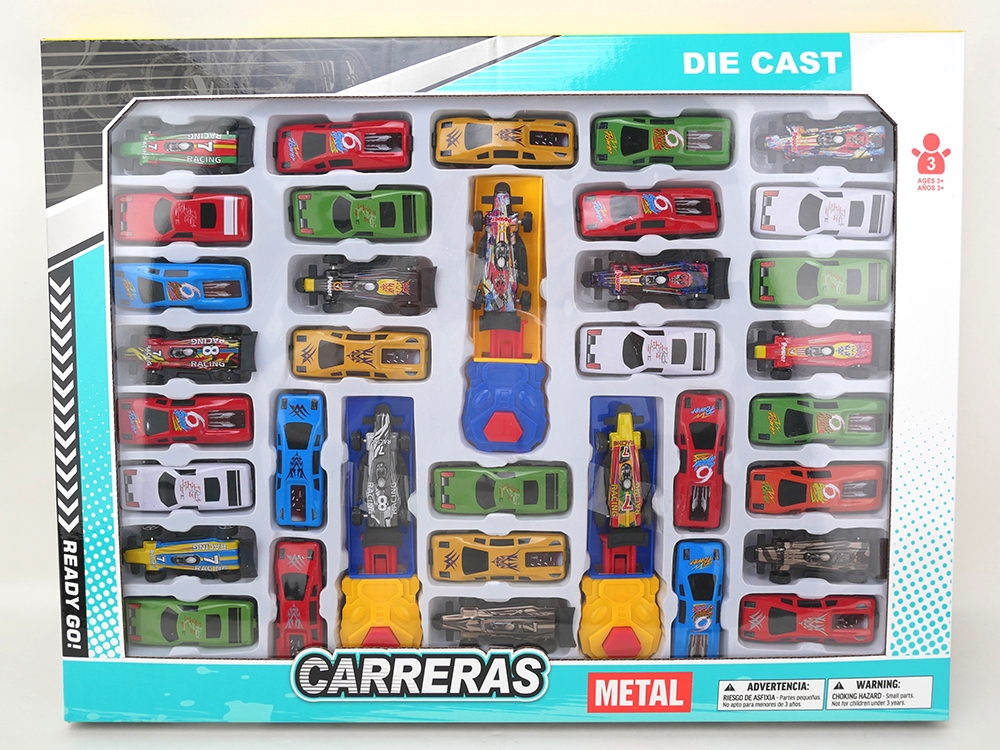 Set de autos 38 Piezas Imp | Abc