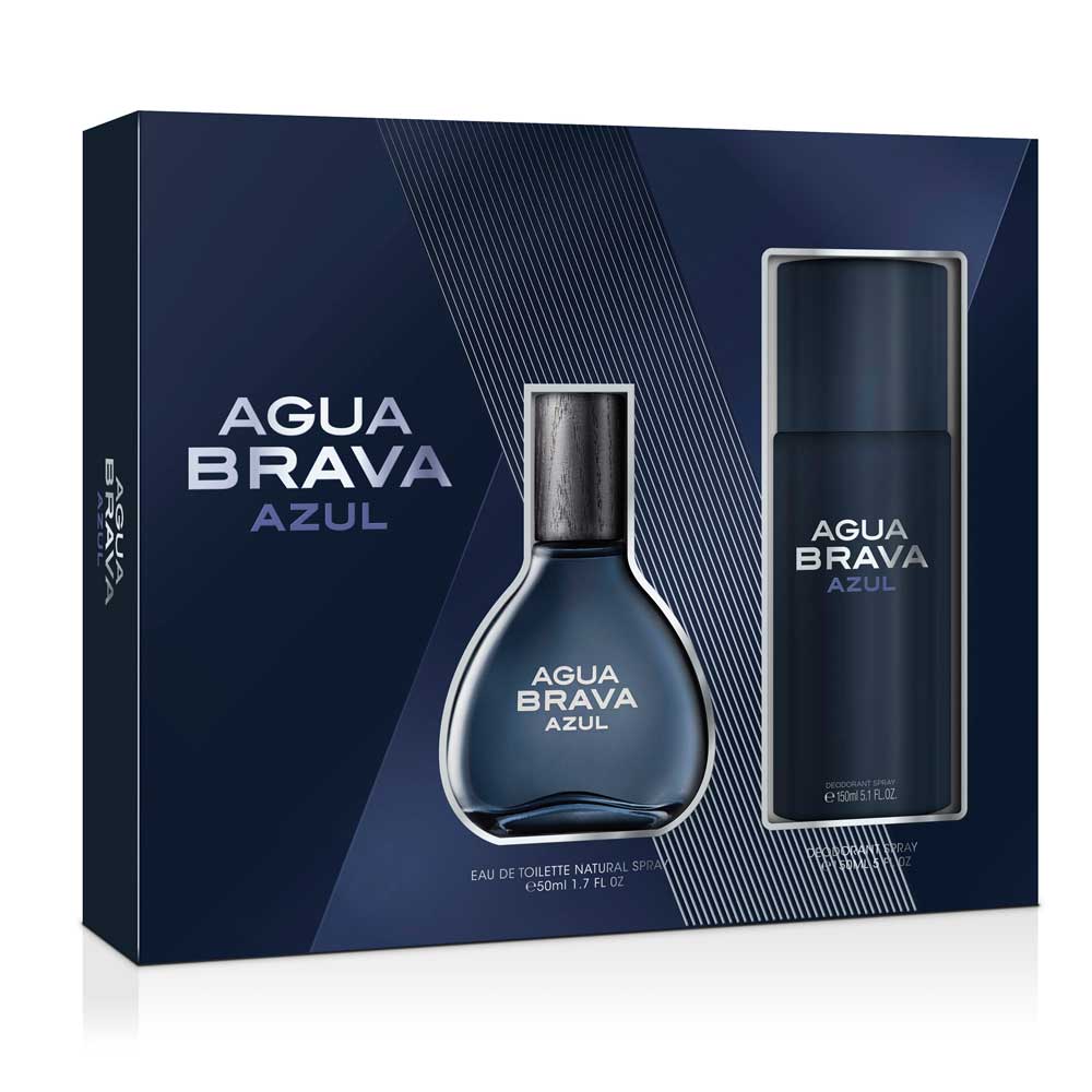 Set Perfume Agua Brava Azul Hombre EDT 50ML + Desodorante 150ml | Abc