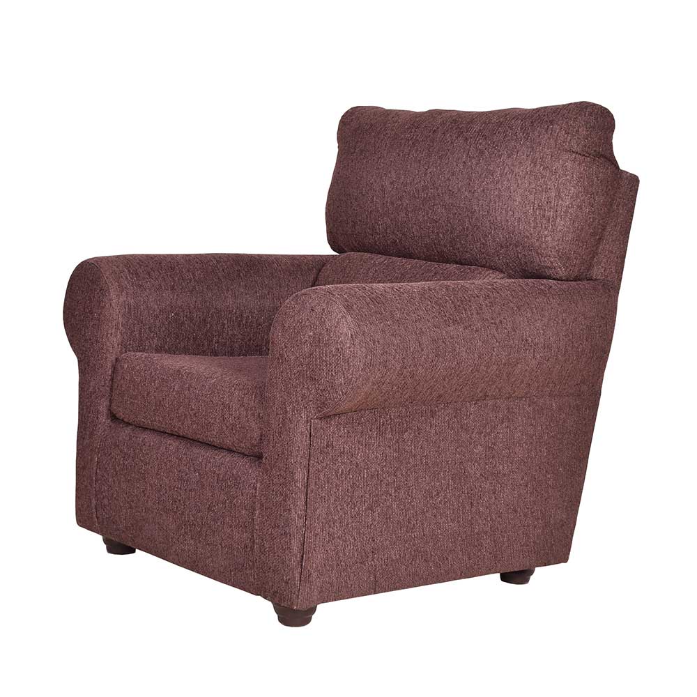 Sillón Masel Beron 1 Cuerpo Chocolate | Abc