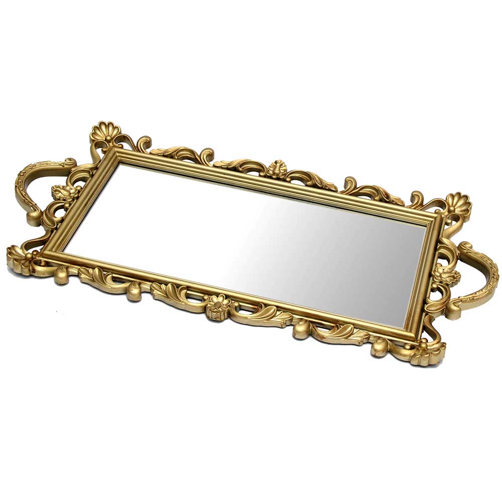 Bandeja Vgo Rectangular Blanco Envejecido 26 x 52 cm | Abc