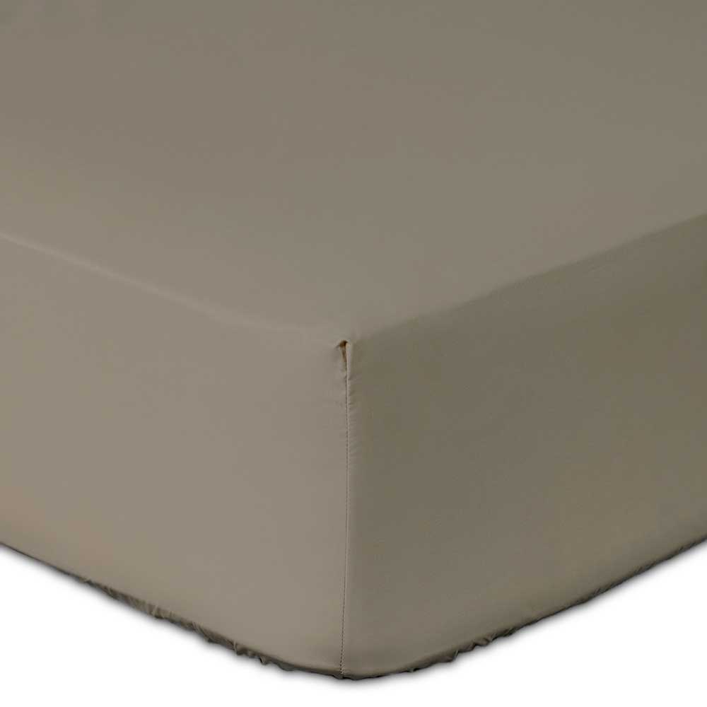 Sábana Inferior Elements & Co 200 Hilos Súper King Liso Beige | Abc