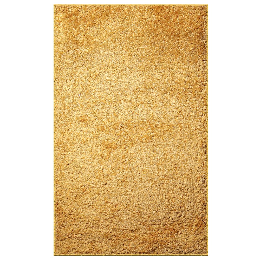 Alfombra Doral Shaggy 180 x 133 cm Amarillo | Abc